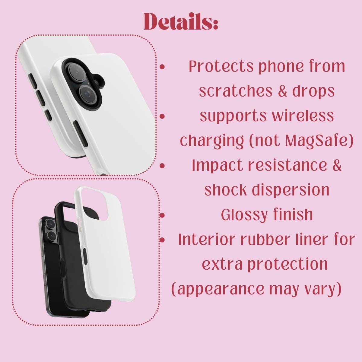 Critter Phone Case Coquette Phone Case Trendy Tough Phone Case for ...