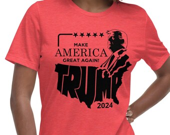 Women's Make California Red Again Republican T-shirt - Etsy