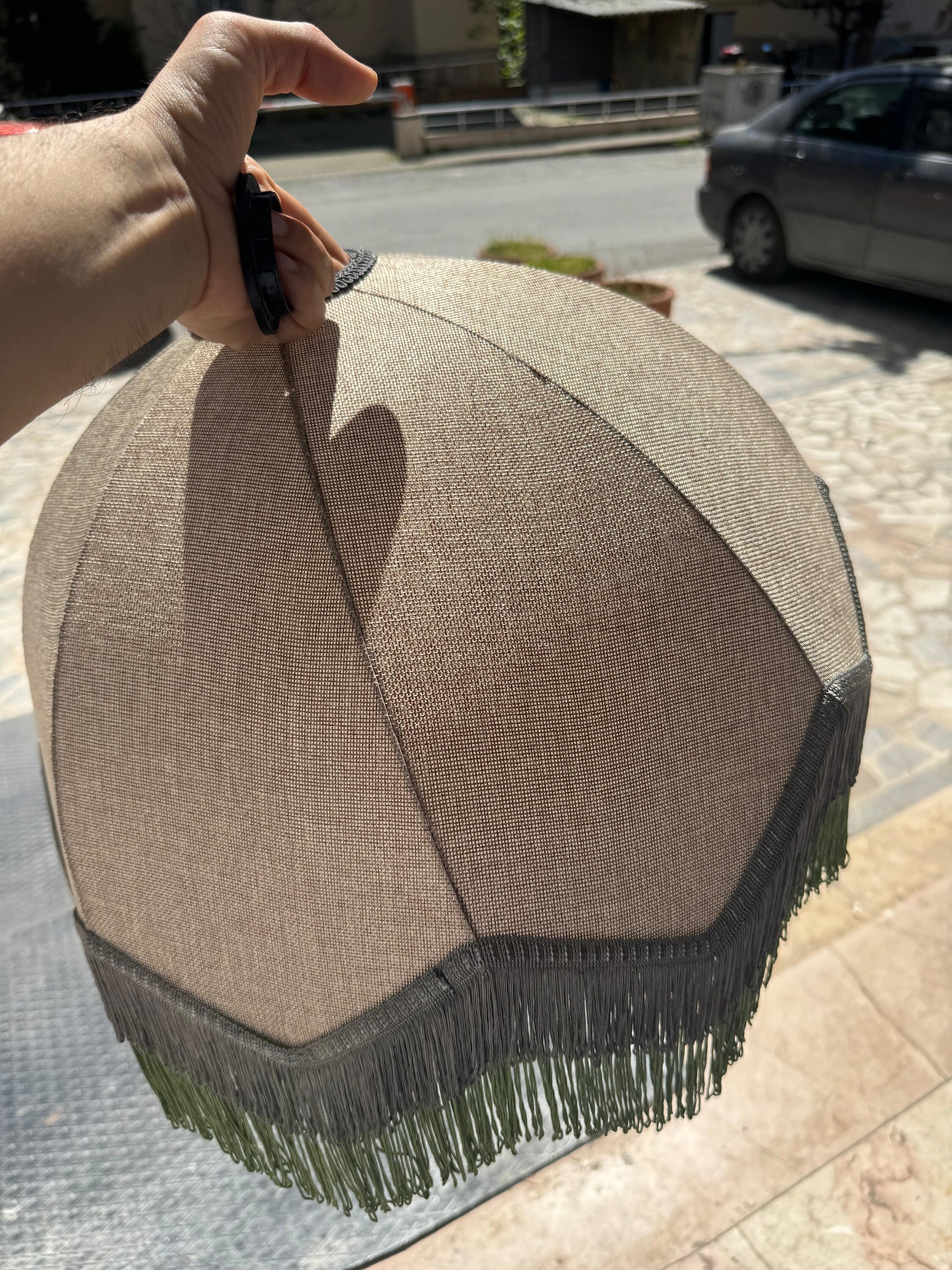 Boho Light, Tassel Pendant Ligting, Boho Fringe Chandelier, Cotton ...