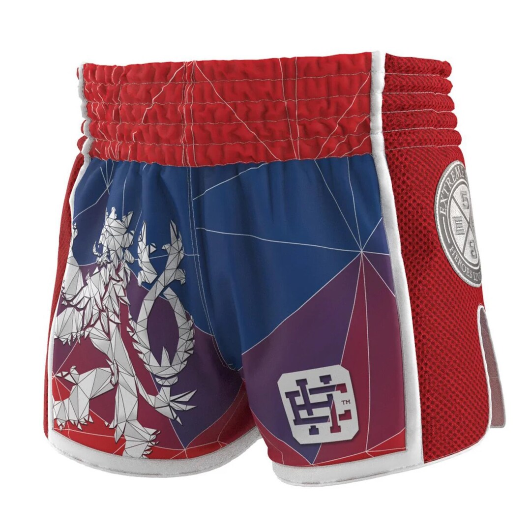 Muay Thai Czeski Lew Shorts for Men. Men's Shorts for Thai Boxing ...