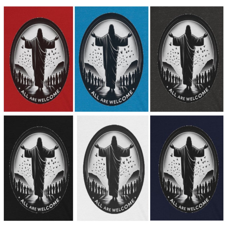 All Are Welcome Jesus Printable Png Clipart / Jesus Clipart / Christian ...