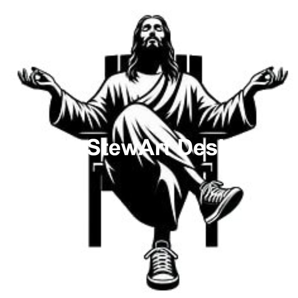 Jesus Zen Printable PNG Clipart / Jesus Christ Clipart / Christian ...