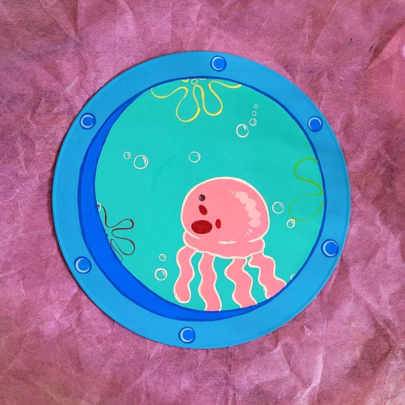 Spongebob Window - Etsy