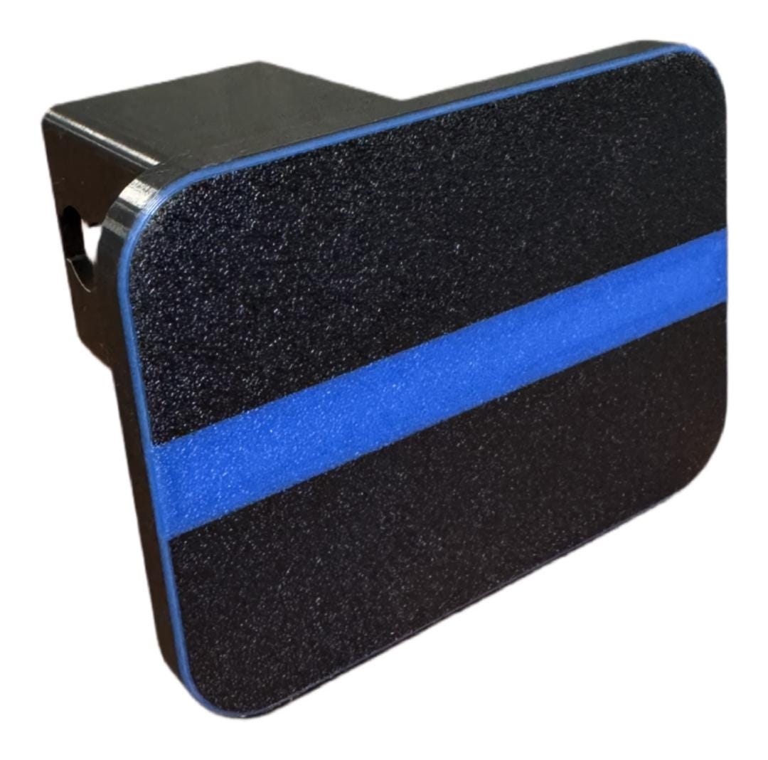 Thin Blue Line Trailer Hitch Cover - Etsy