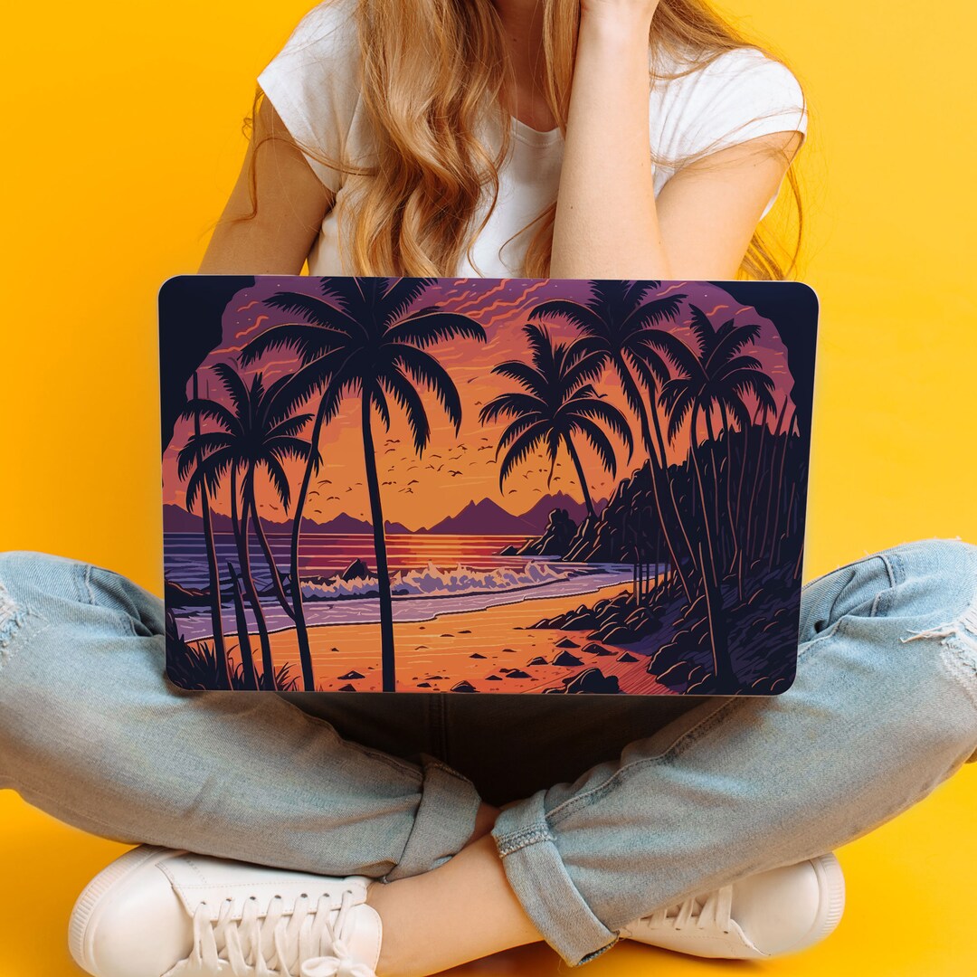 Escape to Paradise Laptop Skin: UNIVERSAL Laptop Skin, Full Coverage ...