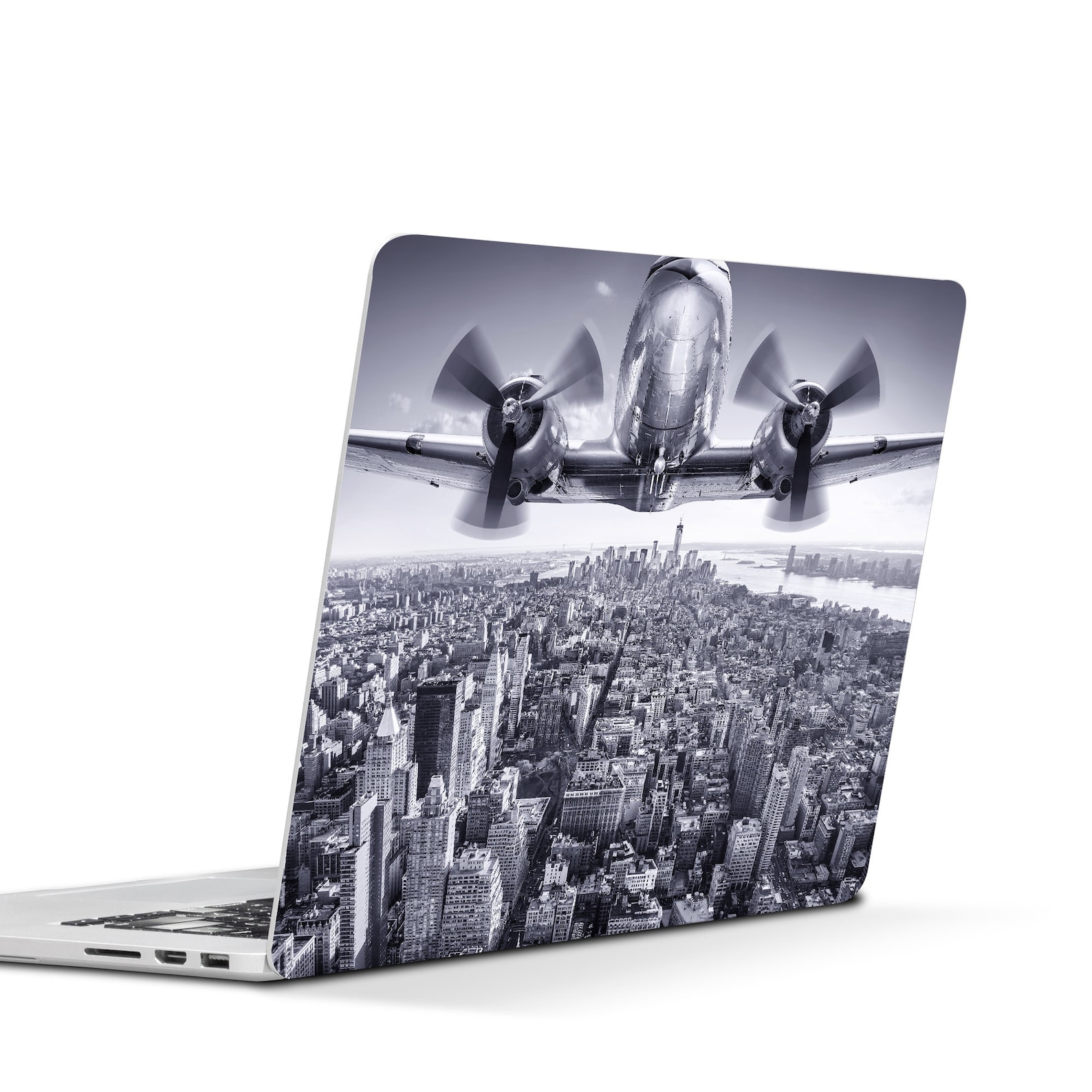 Skyline Pilot Laptop Skin: UNIVERSAL Laptop Skin, Full Coverage ...