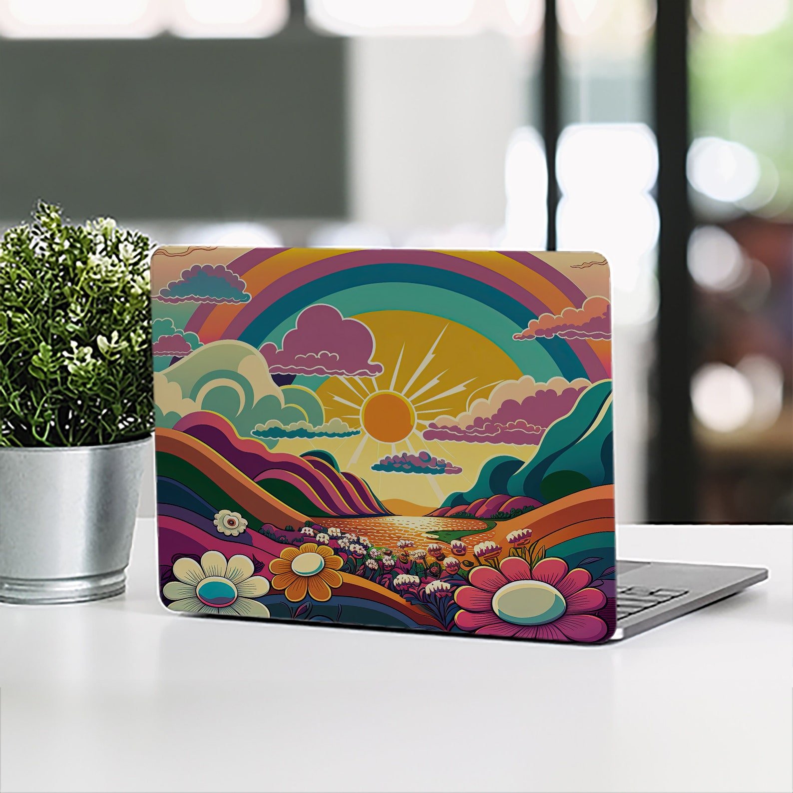 Vivid Daydream Laptop Skin: UNIVERSAL Laptop Skin, Full Coverage ...