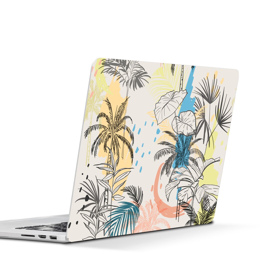 Tropical Oasis Laptop Skin: UNIVERSAL Laptop Skin, Full Coverage ...
