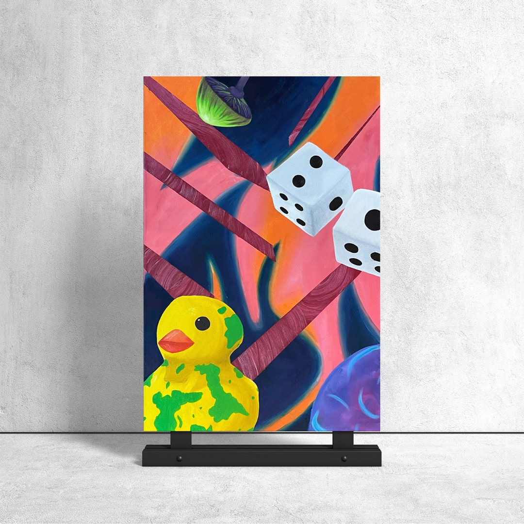 Reverie, Original Artwork Print, Original Painting, Collage Print ...