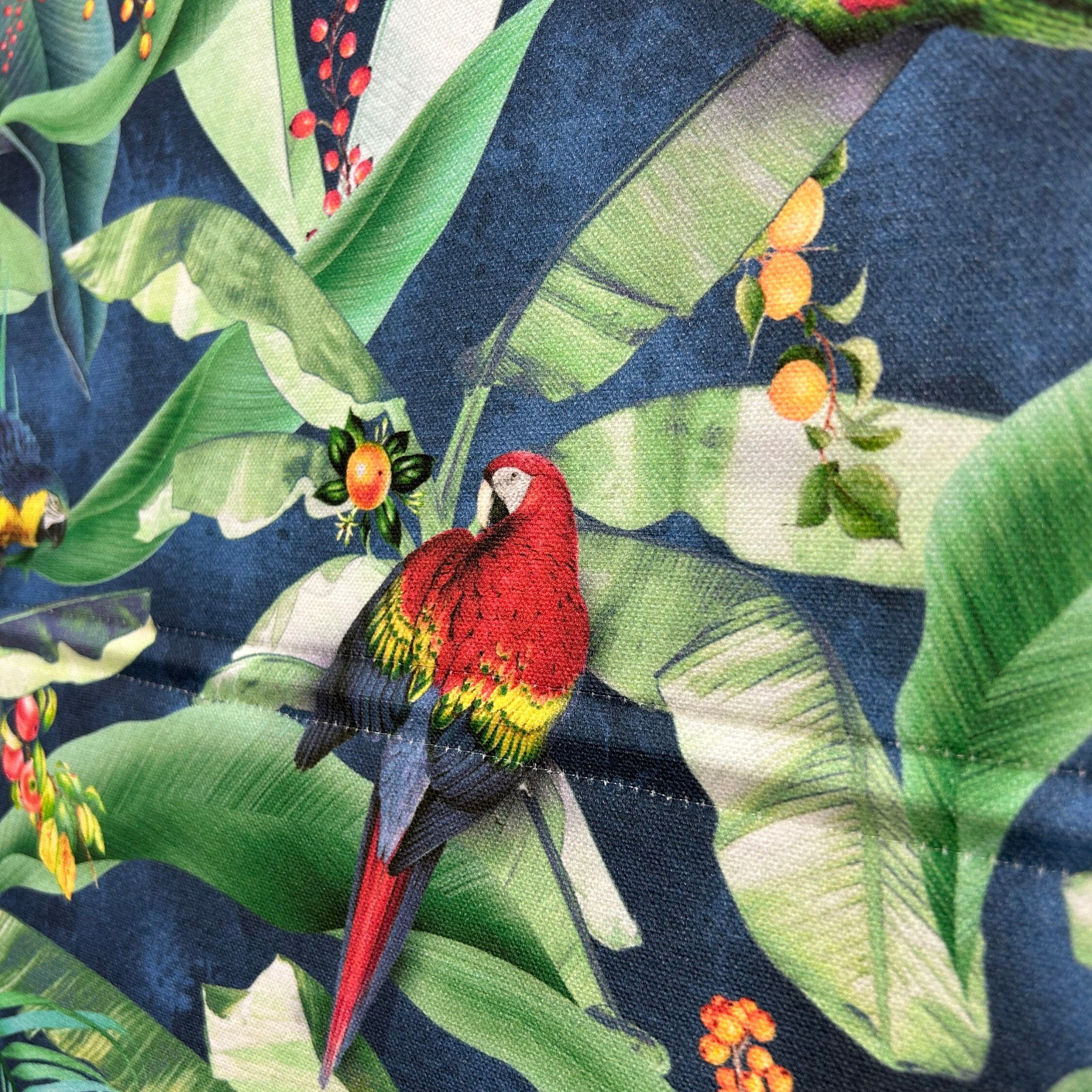 Roman Blind Floral Window Shade Bird Curtains Bird Floral Shade ...