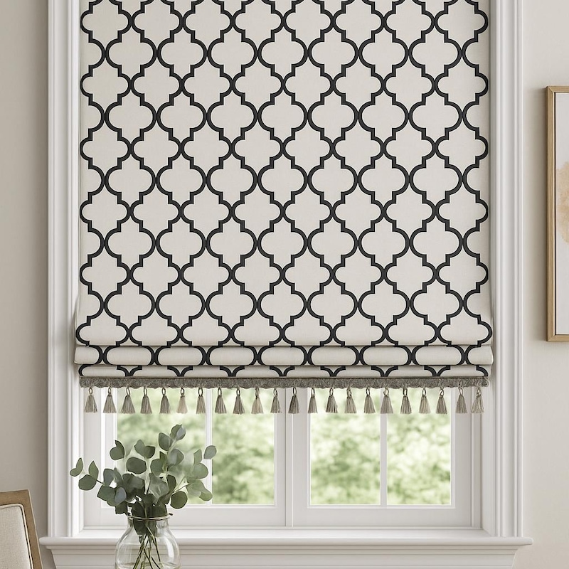 Faux Roman Shades Valance - Etsy