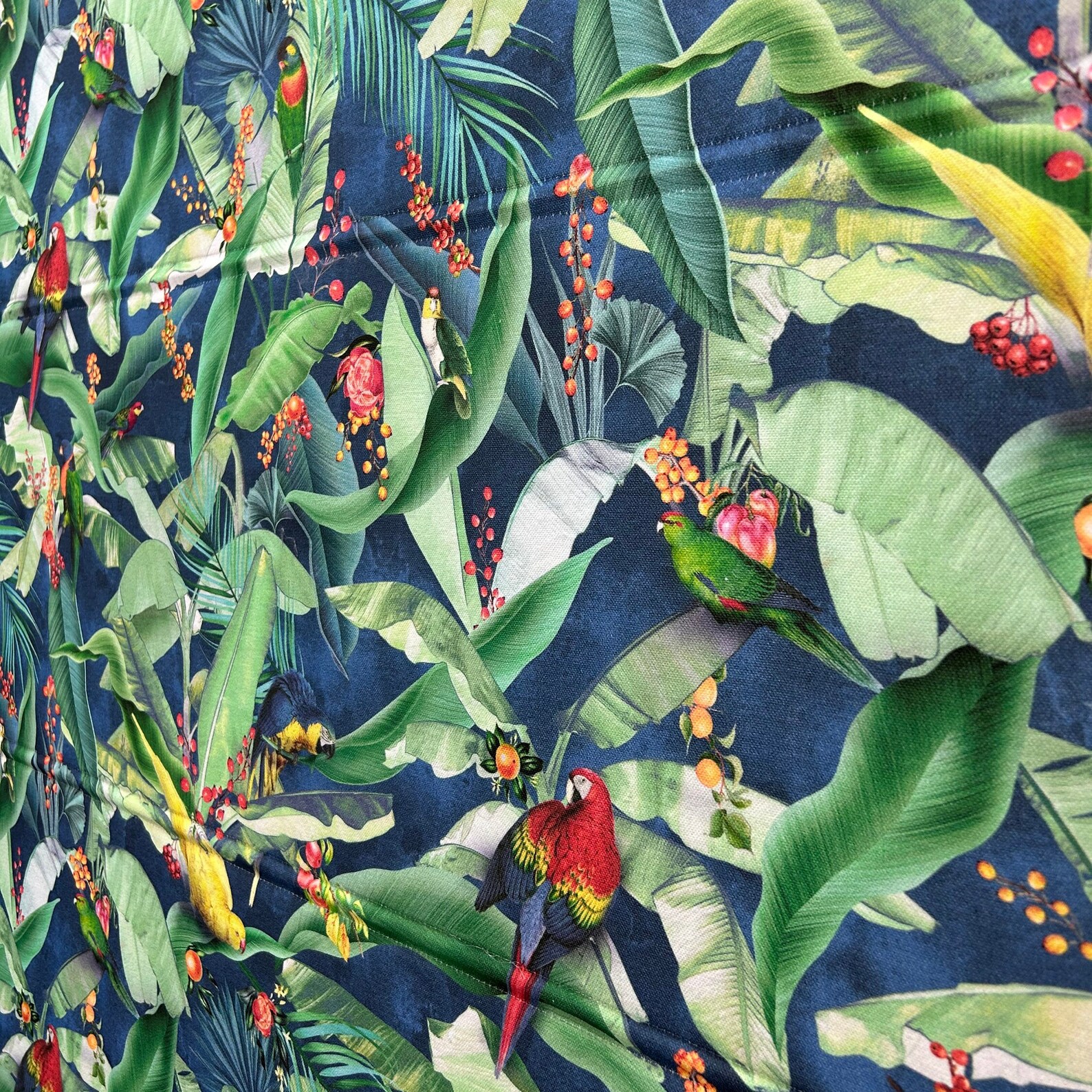 Roman Blind Floral Window Shade Bird Curtains Bird Floral Shade ...