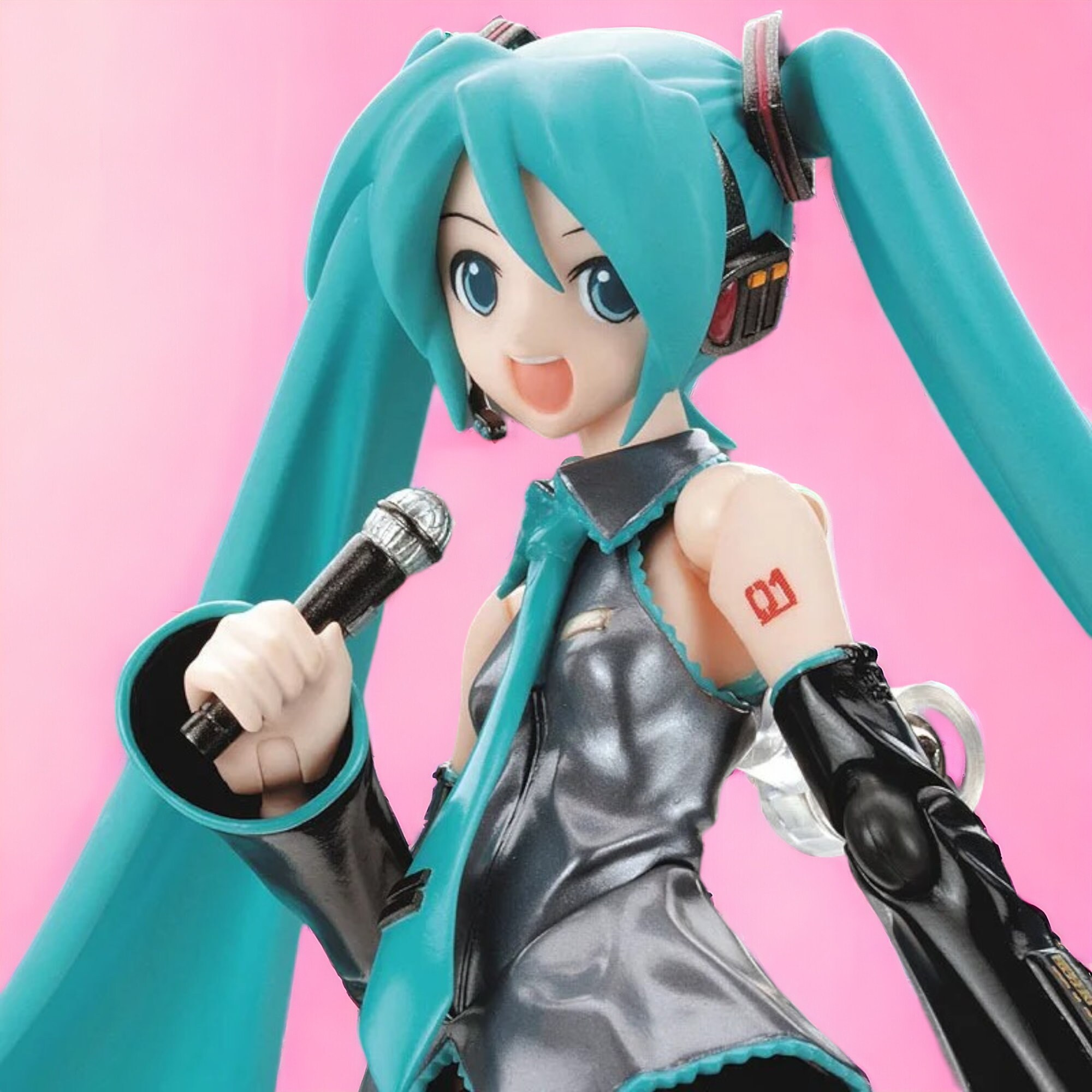 Anime FIGMA Hatsune Miku Action Figures With Movable Joints Contain the ...