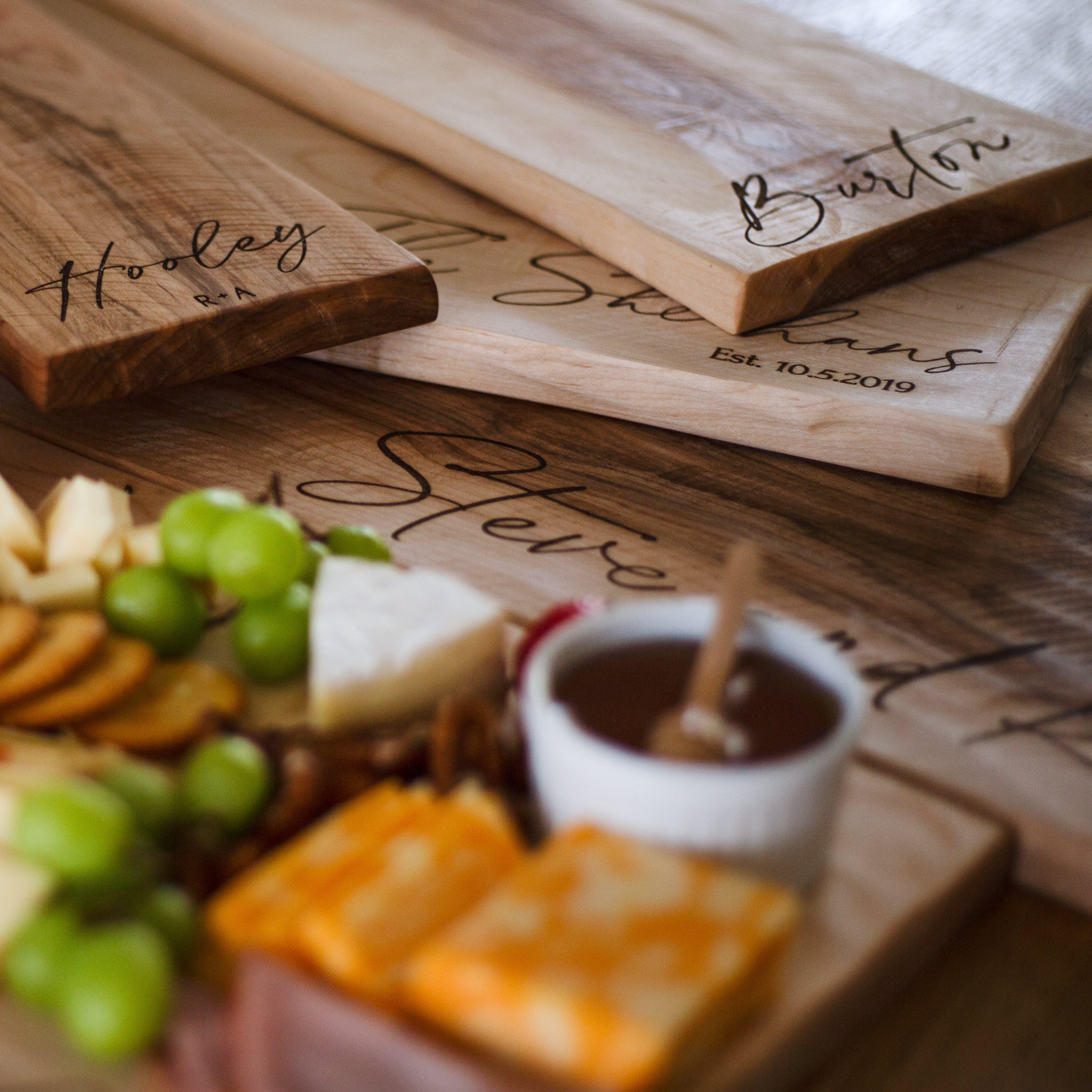 Personalized Charcuterie Board Extra Large, Meat & Cheese Board ...