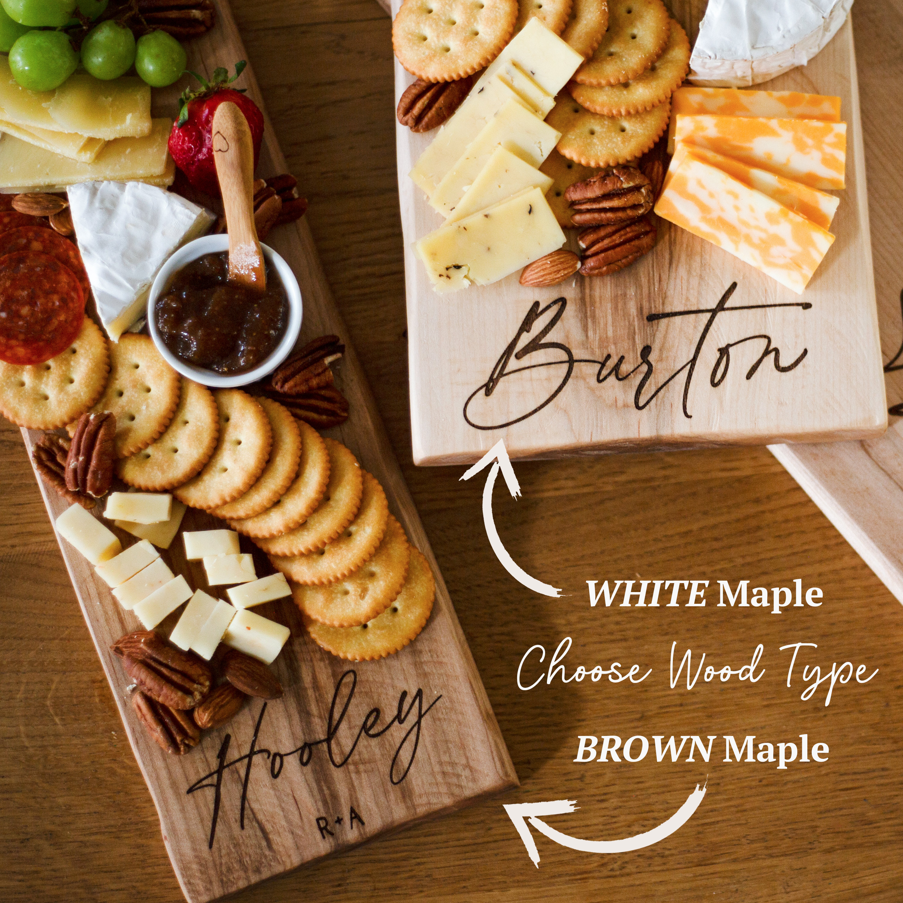 Personalized Charcuterie Board Extra Large, Meat & Cheese Board ...