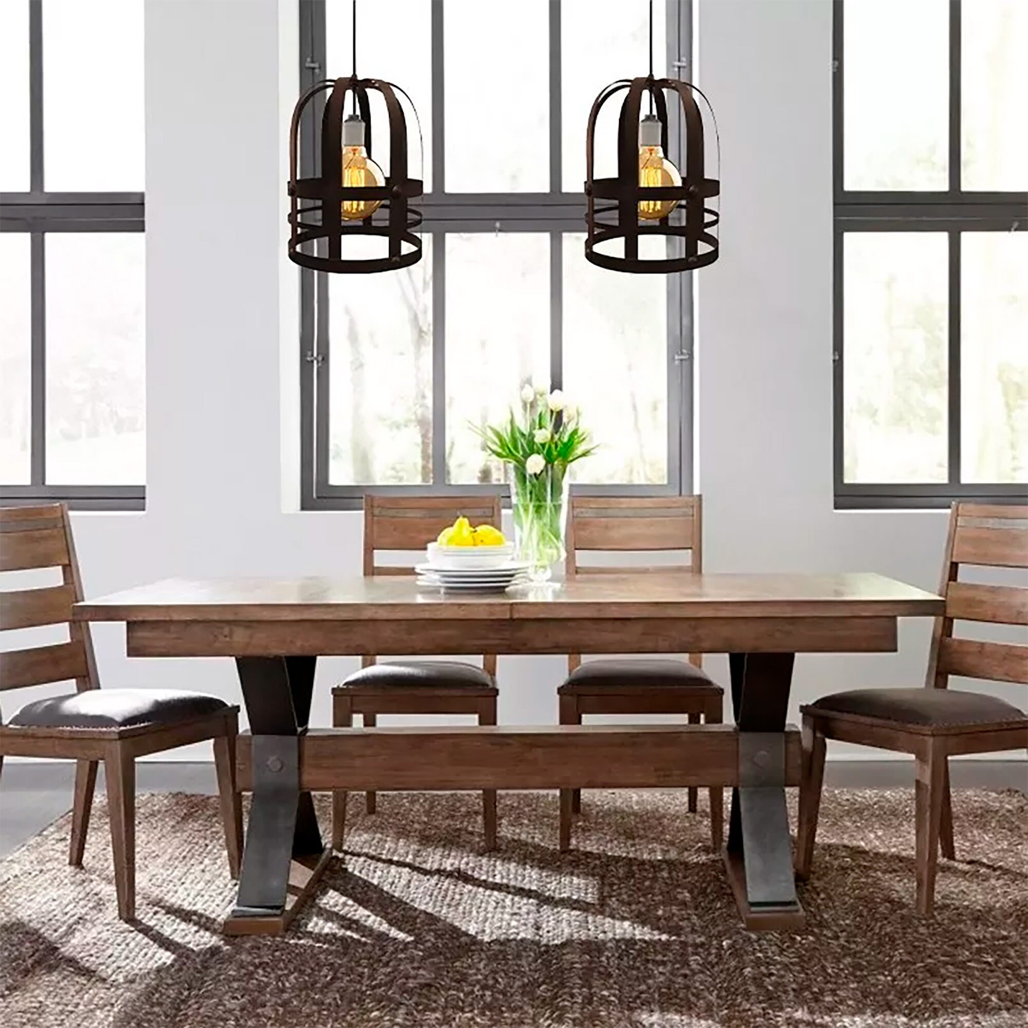 Ancient Medieval Style Iron Pendant Light European Middle Ages Hanging ...