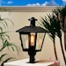 Colonial Outdoor Post Light Fixture, Antique Farmhouse Pillar Lantern ...