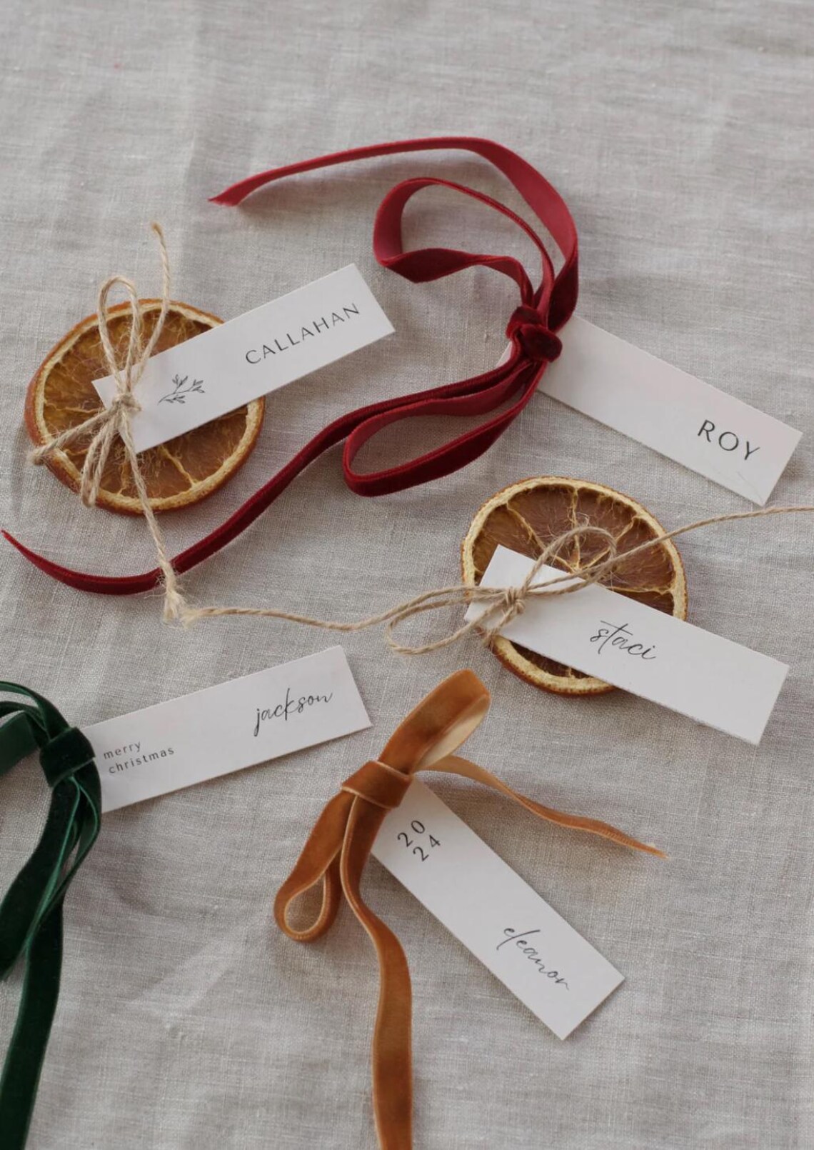 Skinny Name Card CANVA Template | Place Card | Event Place Card | Gift ...