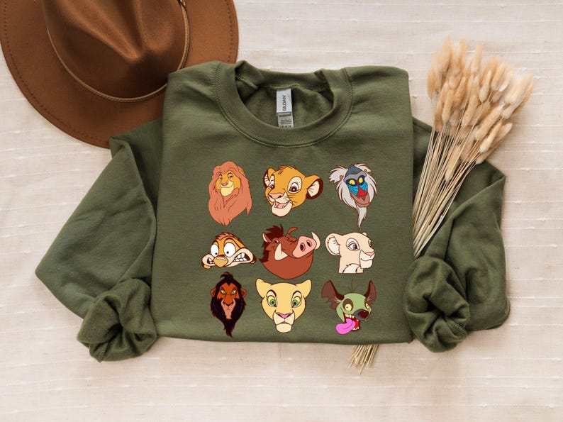 Disney Simba Ready to Press DTF, Lion King Print, Heat Press DTF ...