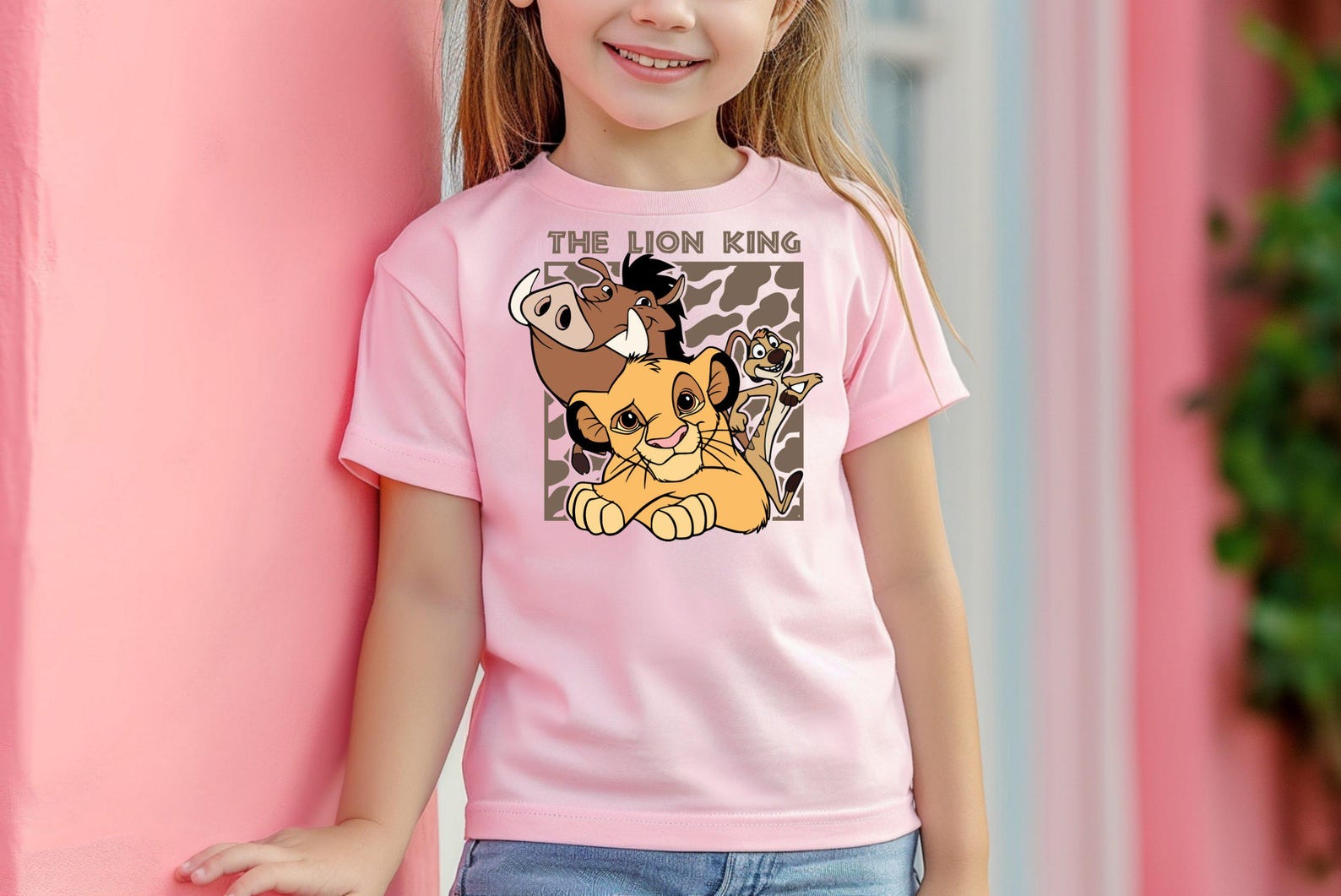The Lion King Ready to Press DTF, Pimon and Tumbaa Print, Heat Press ...