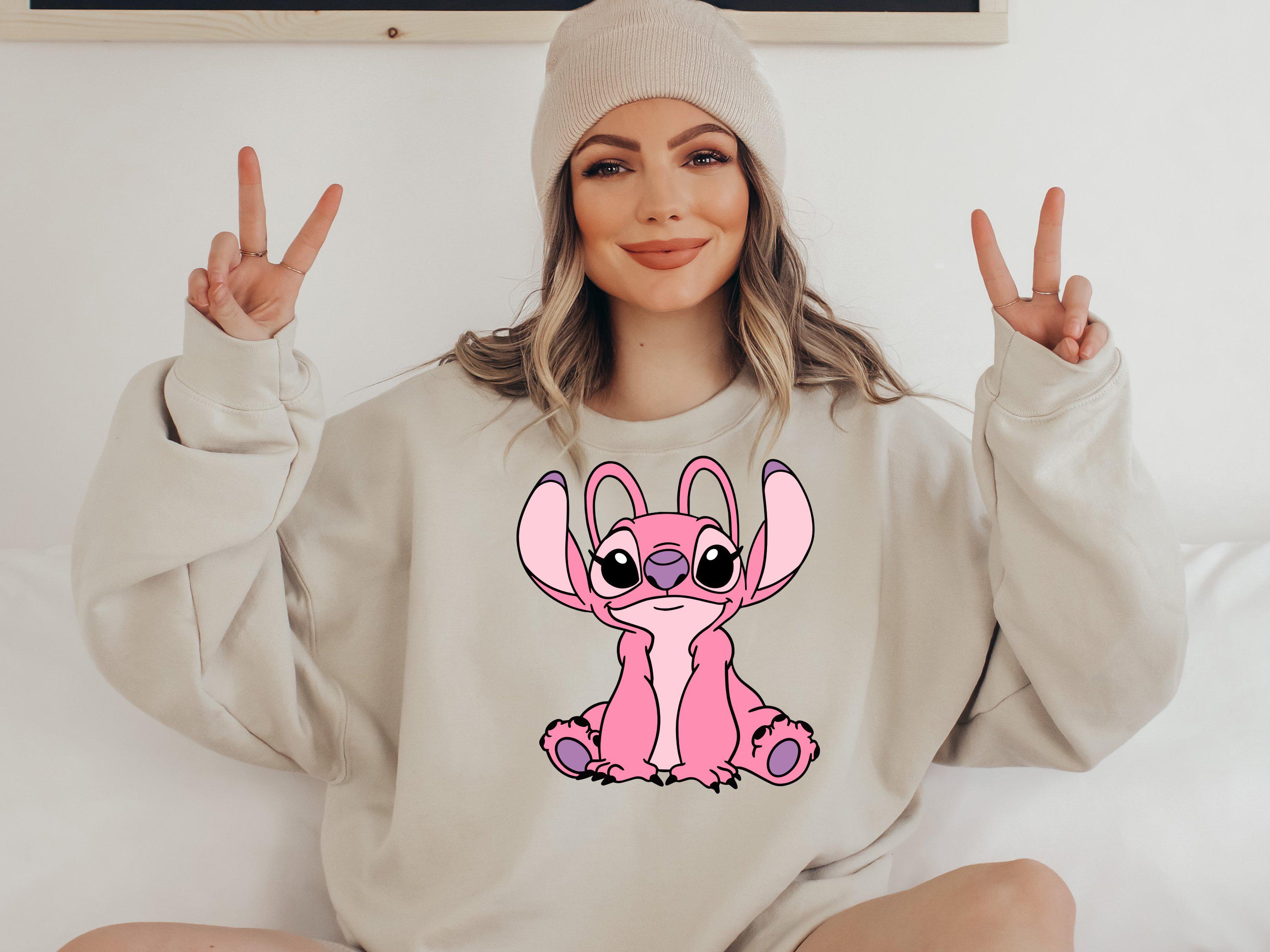 Disney Pink Stitch Ready to Press DTF, Stitch Lover Print, Heat Press ...