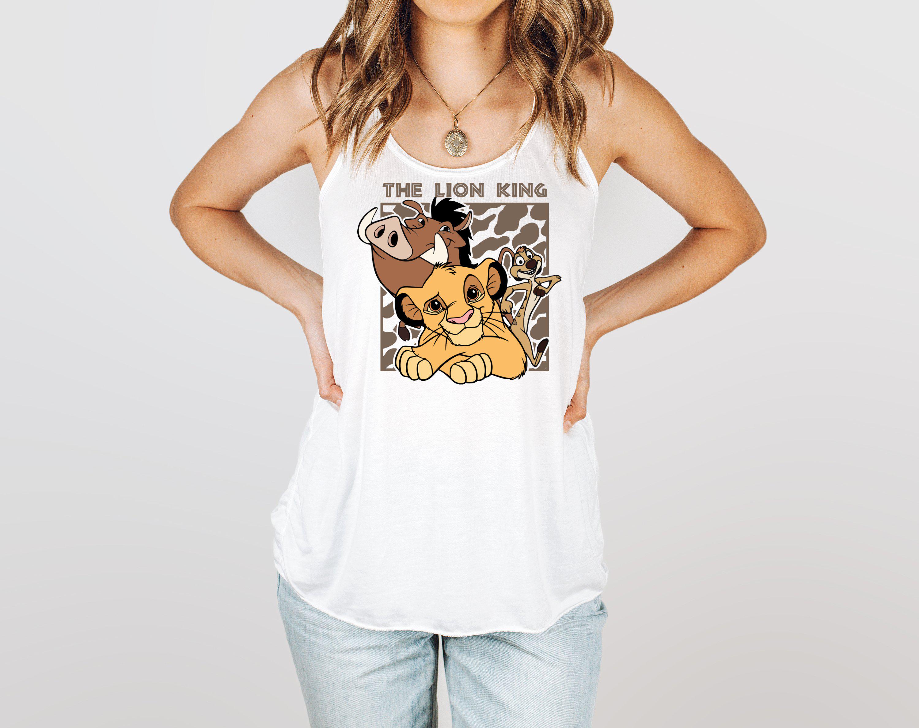 The Lion King Ready to Press DTF, Pimon and Tumbaa Print, Heat Press ...