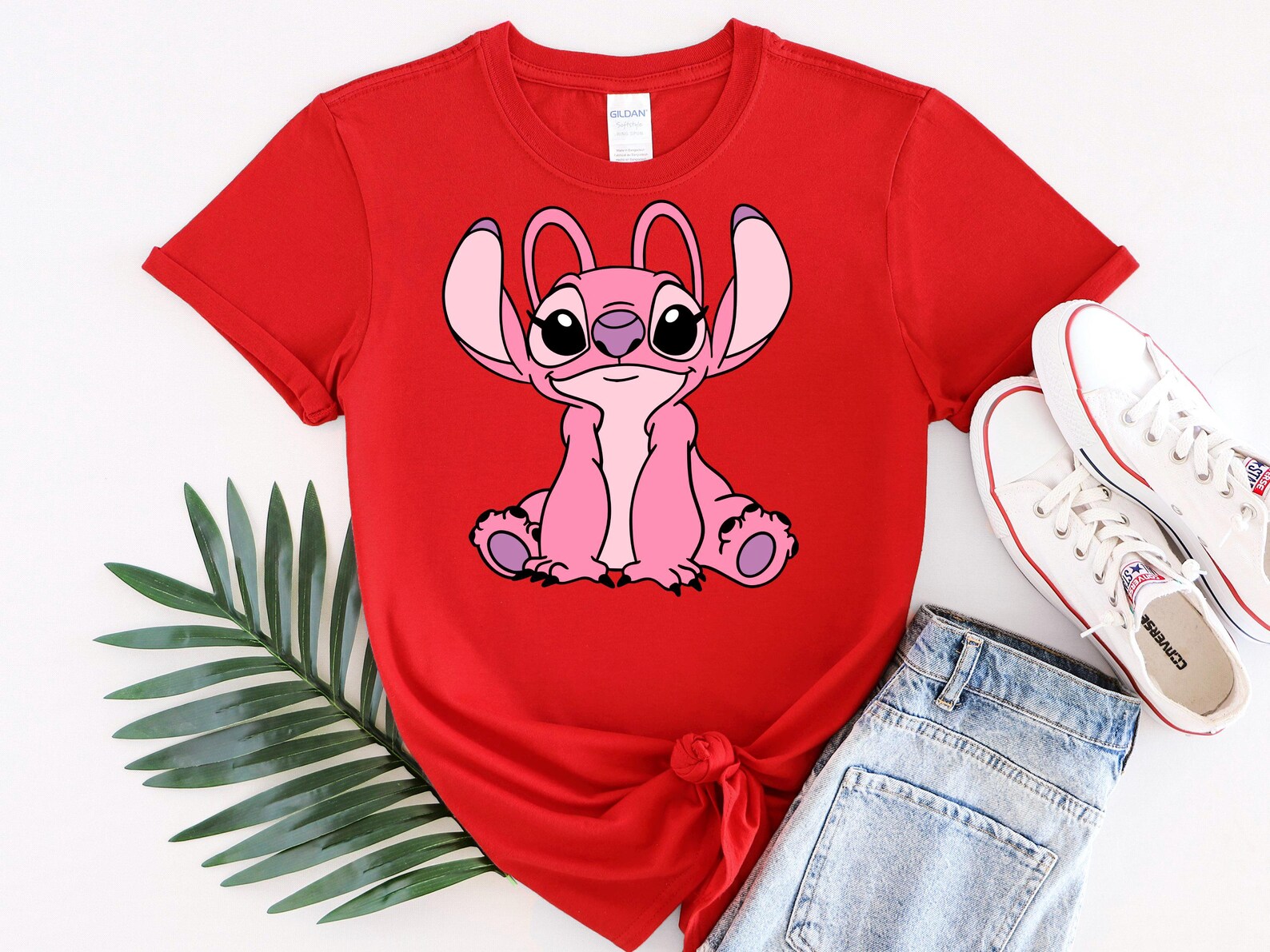 Disney Pink Stitch Ready to Press DTF, Stitch Lover Print, Heat Press ...