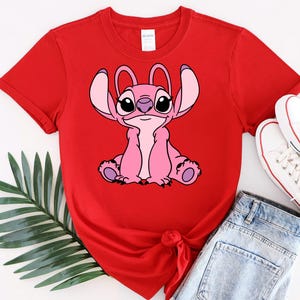 Disney Pink Stitch Ready to Press DTF, Stitch Lover Print, Heat Press ...