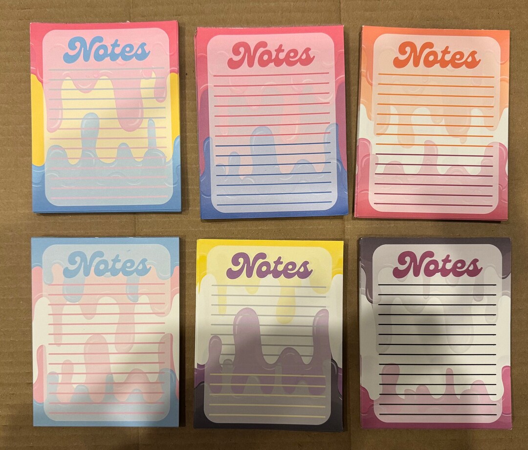 Handbound Subtle Pride Flag Notepads LGBTQ Pride - Etsy