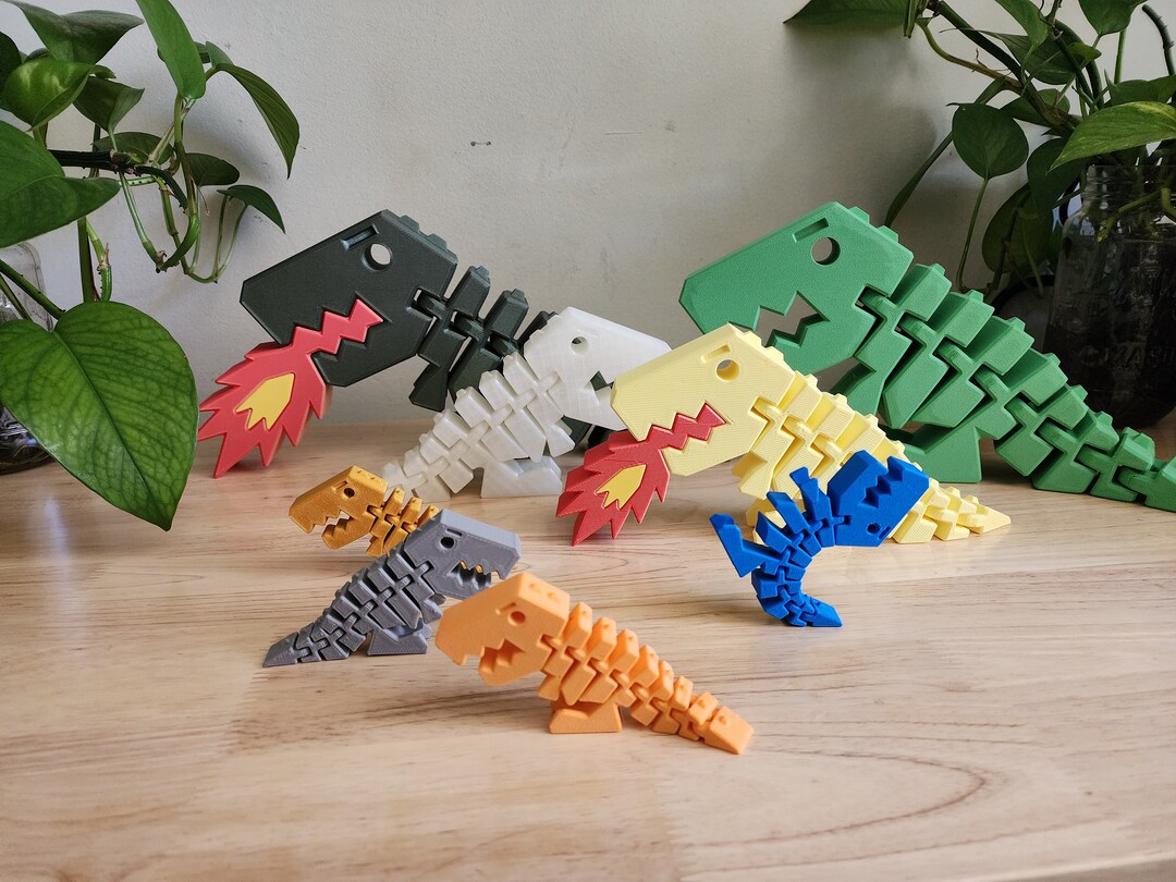 Flexi Rex Many Sizes and Colors Plus Free Gift - Etsy