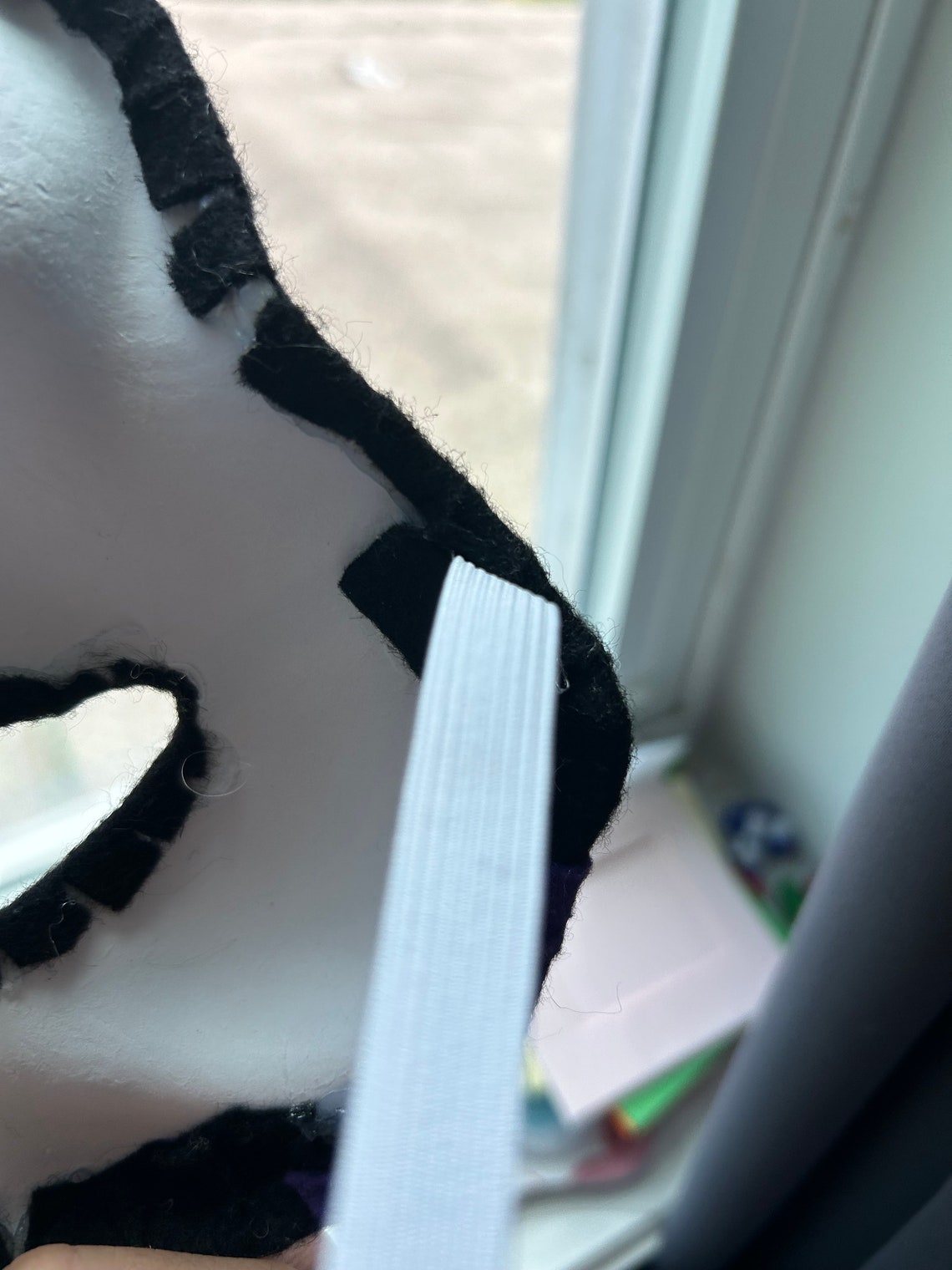 Black Cat Moon Mask - Etsy