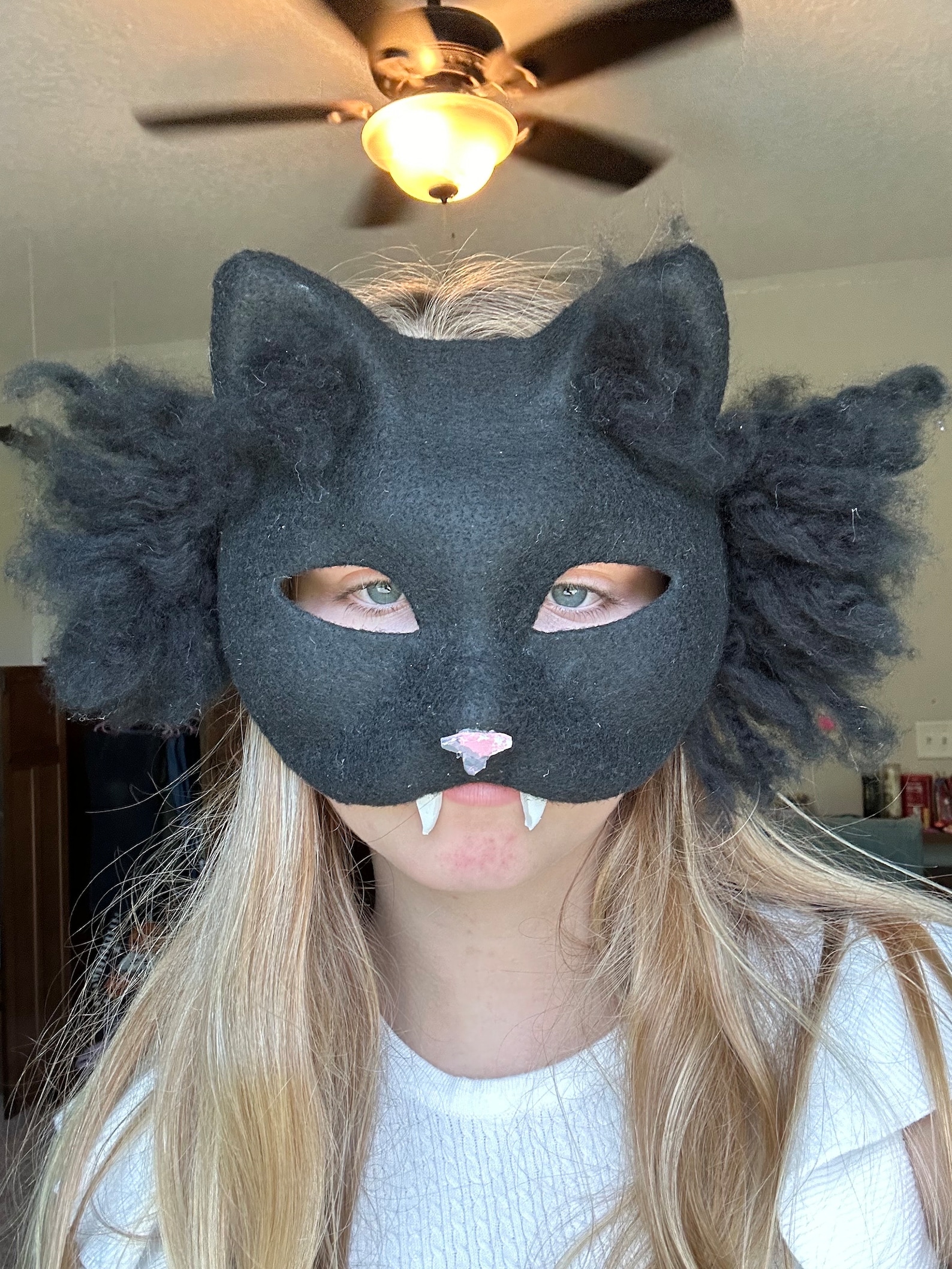 Black Cat Mask - Etsy