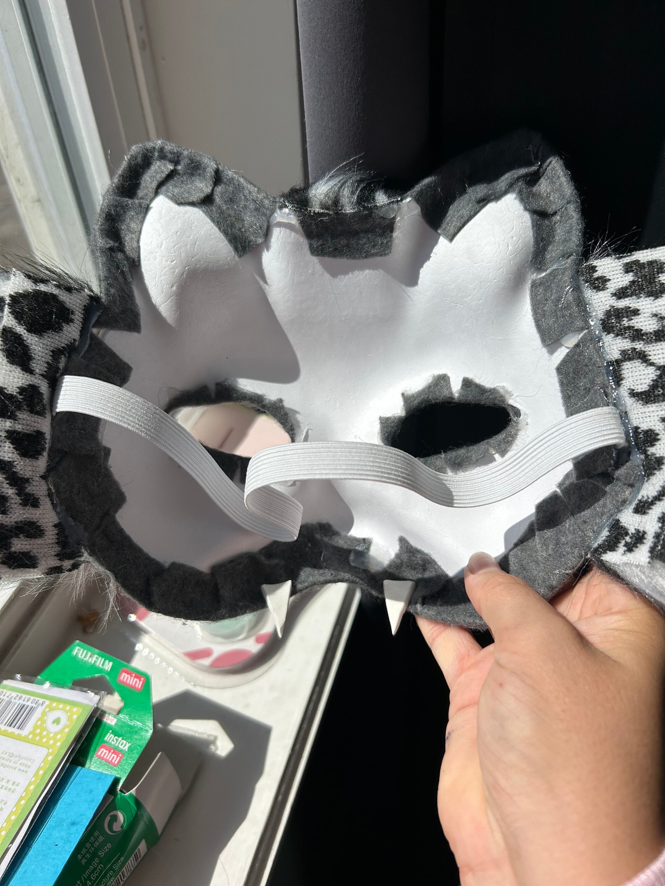 Grey Cat Mask - Etsy