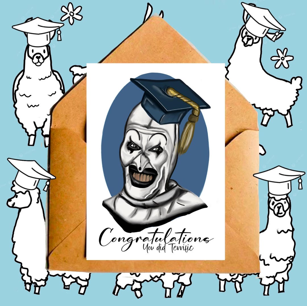 Congratulations You Did Terrific, It the Clown Inspired , Funny ...