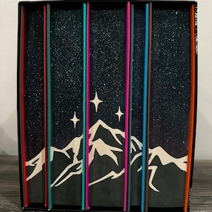 A Court of Thorns and Roses Series- ACOTAR - Fore-edge Painting - Hard ...