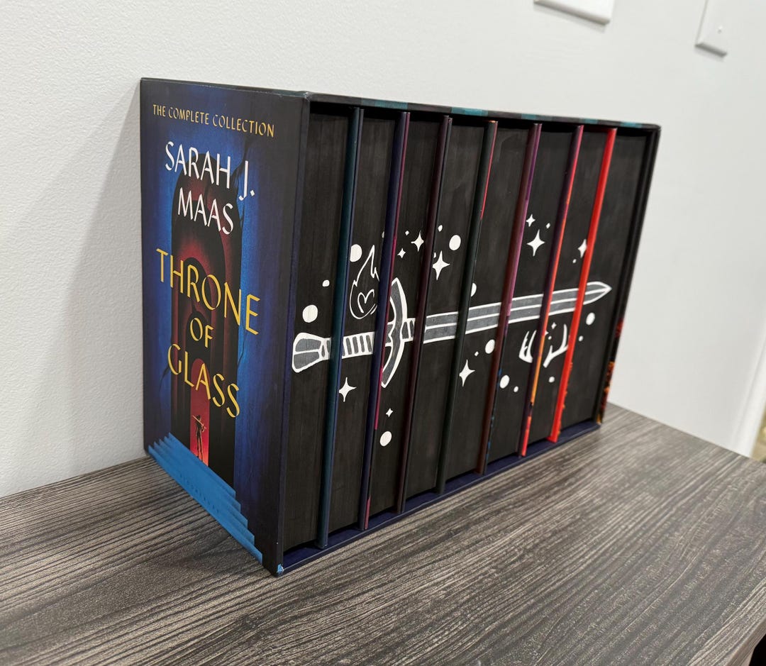 Throne of Glass Box Set: Hand-painted Edges - Etsy