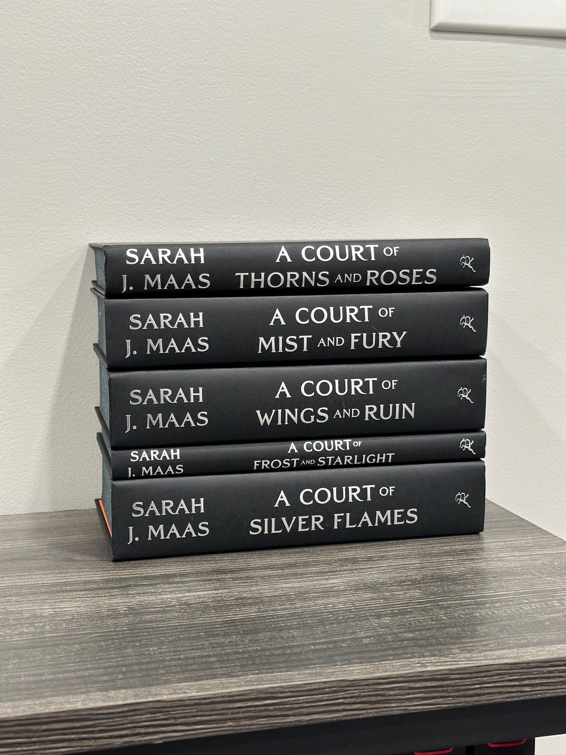 A Court of Thorns and Roses Series ACOTAR Fore-edge Painting Hard Cover ...