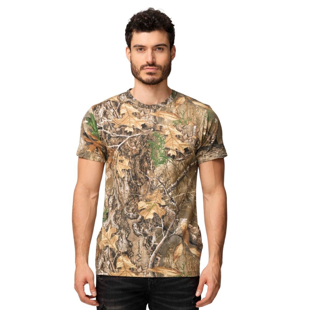 Realtree Camo T-shirt: Cotton-poly Blend, Outdoor Wear - Etsy