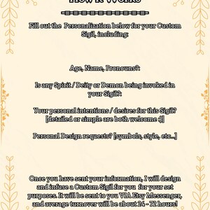 Custom Shadow Self Sigil Personalized Sigil for Shadow Work Chaos ...