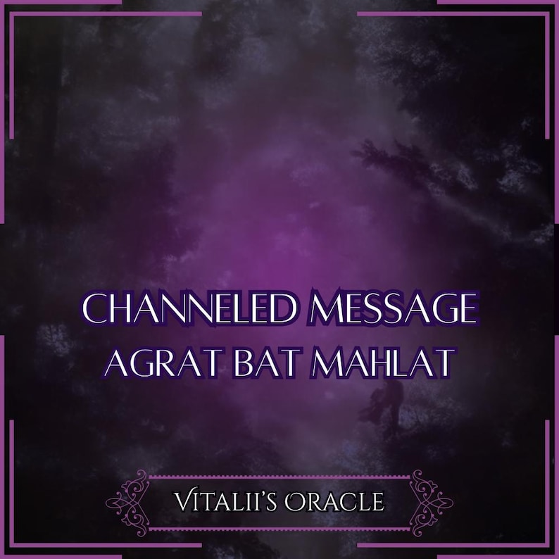 Channeled Message From Agrat Bat Mahlat | 1–5 Questions Answered ...