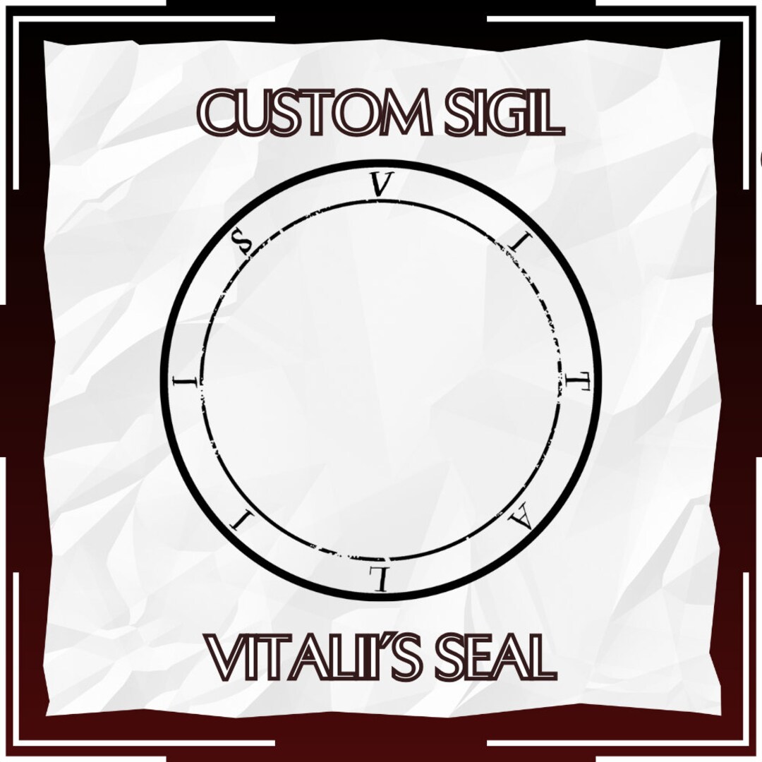 Custom Sigil - Personalized Magick Symbol for Spells, Manifesting ...