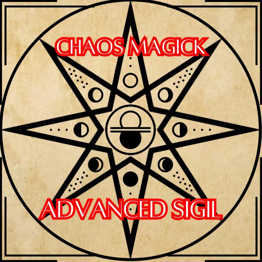 Custom ADVANCED Sigil - Advanced Sigil for Deities, Magick, Summoning ...