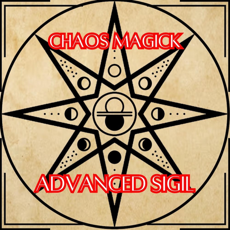 Custom ADVANCED Sigil Advanced Sigil for Deities, Magick, Summoning ...