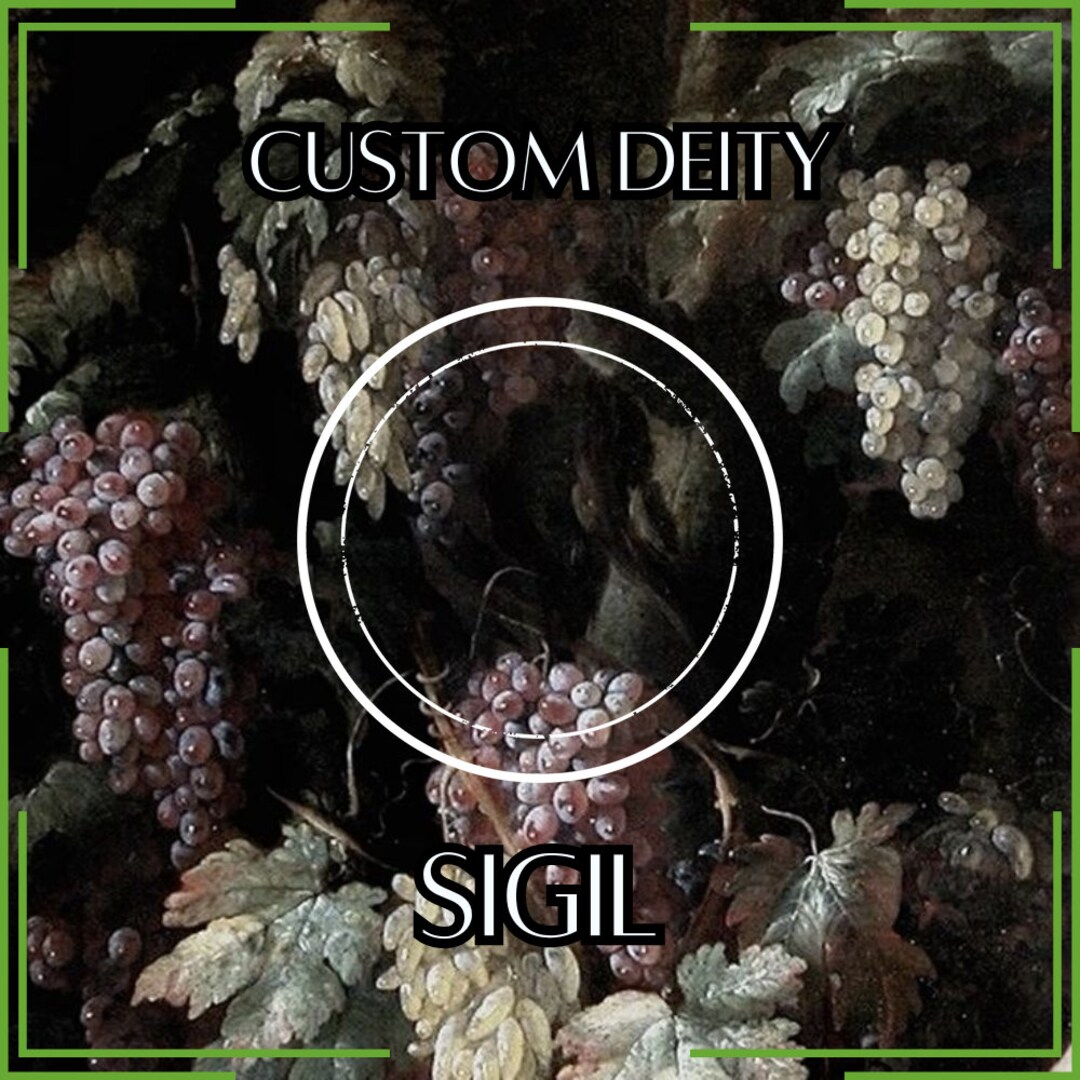 Custom Deity Sigil Personalized Sigil for Connecting to Your Deity ...