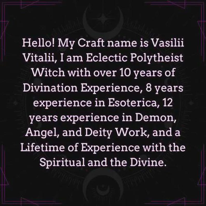 Custom ADVANCED Sigil - Advanced Sigil for Deities, Magick, Summoning ...