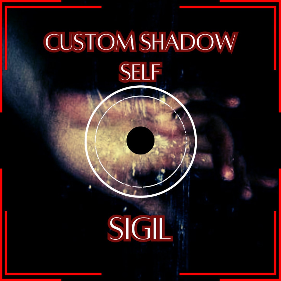Custom Shadow Self Sigil Personalized Sigil for Shadow Work Chaos ...