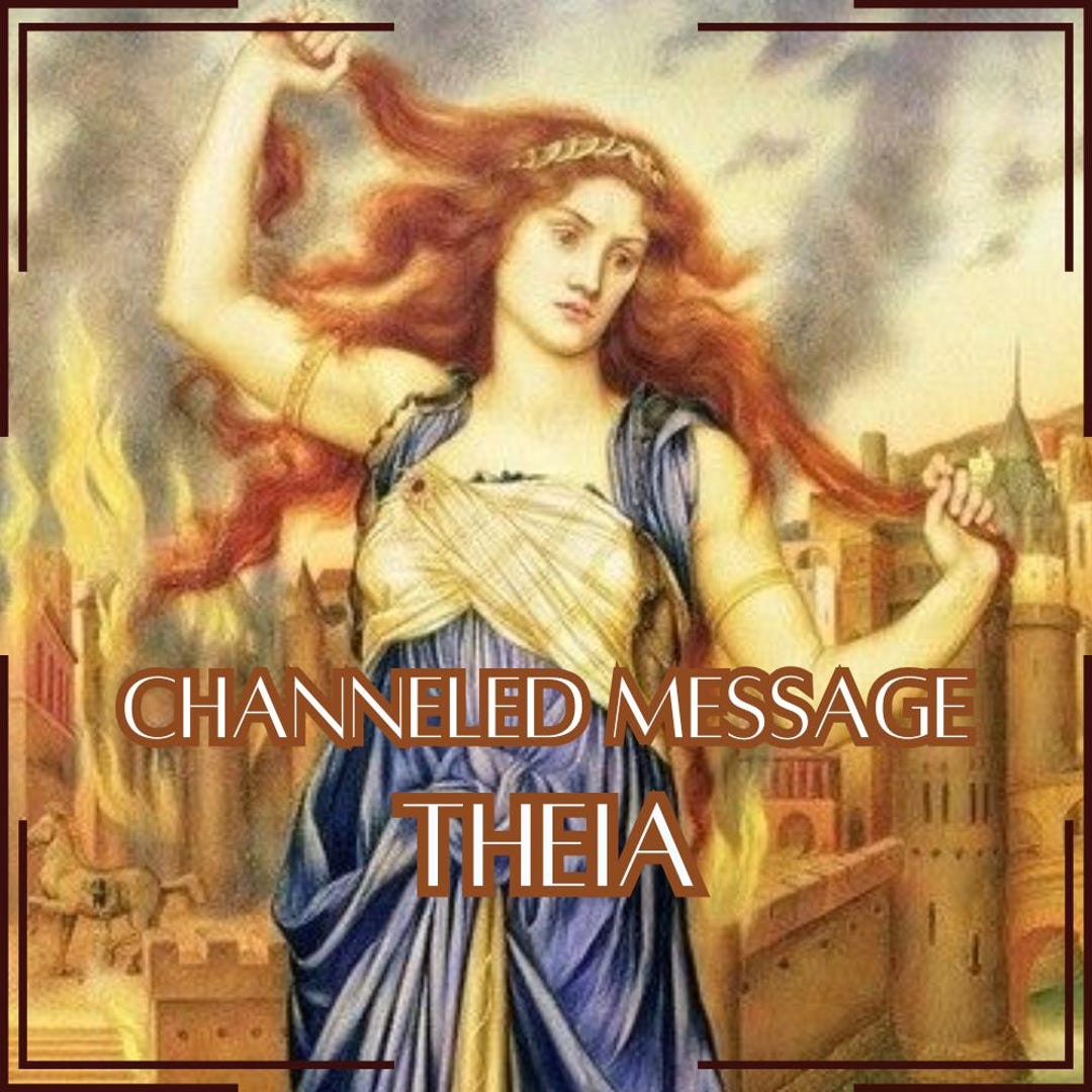 Channeled Message From Theia Direct Messages Greek Titan Reading - Etsy