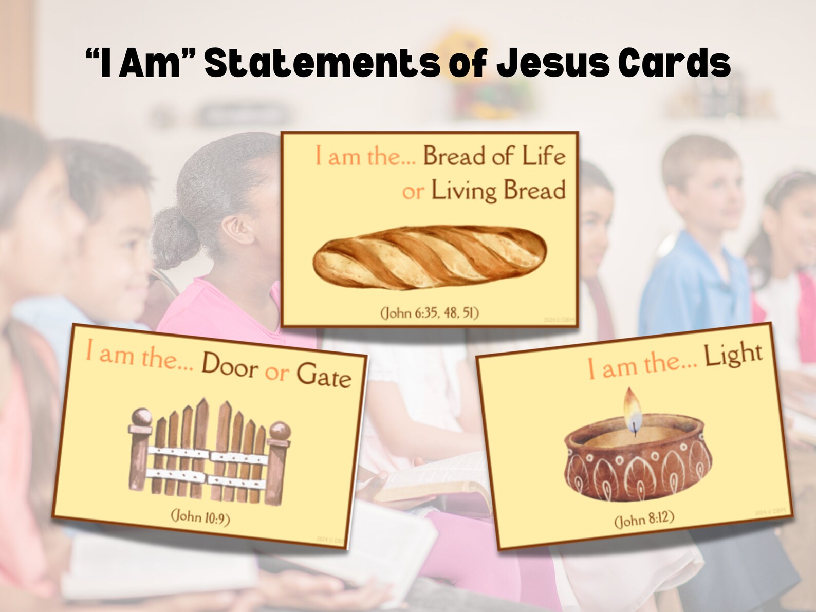 Bible Facts Flash Cards -- 7 Pack Memory Set - Etsy