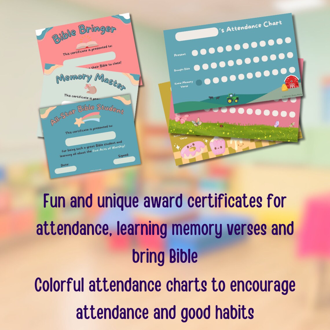 5 Acts of Worship -- Toddler - Prek Bible Class Curriculum - Etsy