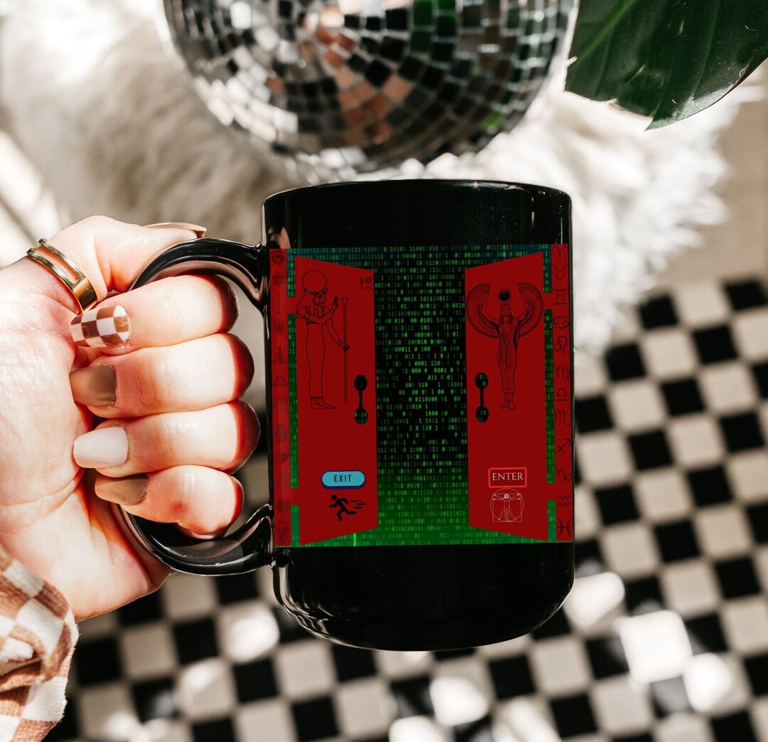 15oz Mug, Matrix, Egypt, Symbolism, God, Religion, Astrology, Flat ...